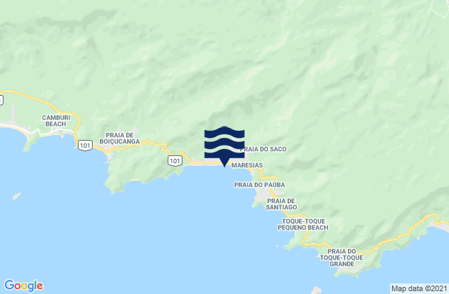 Tábua de Marés para Maresias | Horário da Maré Alta e Baixa | BR