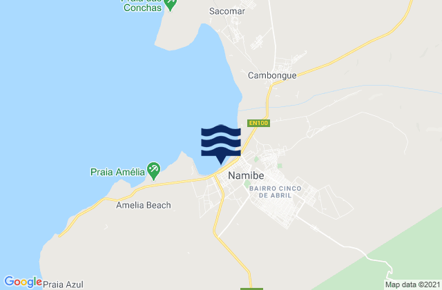 Tábua de Marés para Mocamedes | Horário da Maré Alta e Baixa | AO