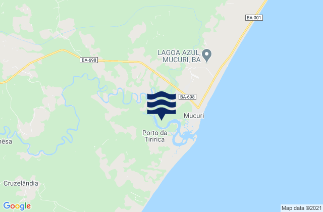 Tábua de Marés para Mucuri | Horário da Maré Alta e Baixa | BR