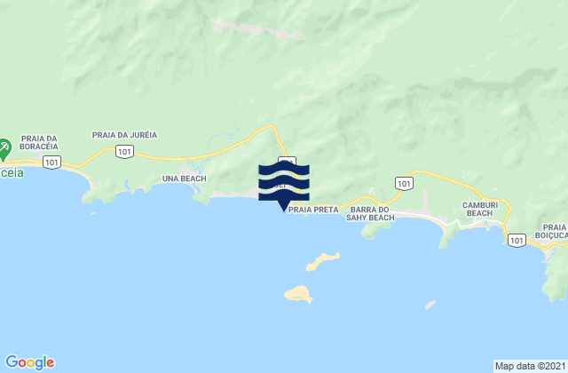 Tábua de Marés para Praia do Juquei | Horário da Maré Alta e Baixa | BR