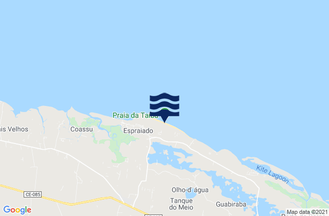 Tábua de Marés para Praia do Pecem | Horário da Maré Alta e Baixa | BR