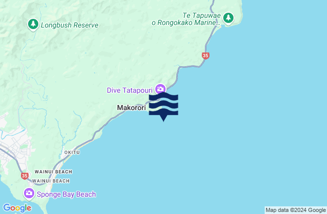 Tábua de Marés para Tatapouri Point | Horário da Maré Alta e Baixa | NZ